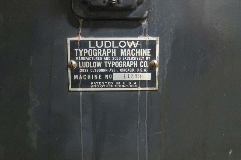 Lot #6: Ludlow Typograph Machine - WireBids